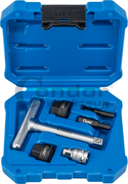 Kit d'outils spécial bouchon de vidange en plastique | 6 pcs